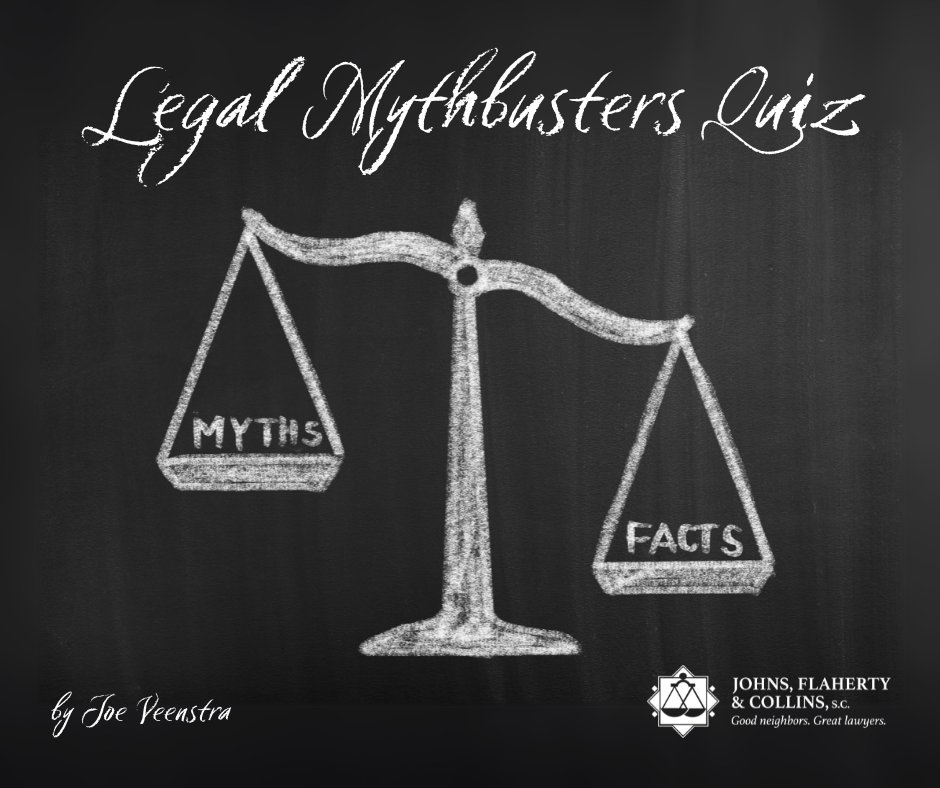 Legal Mythbusters Quiz